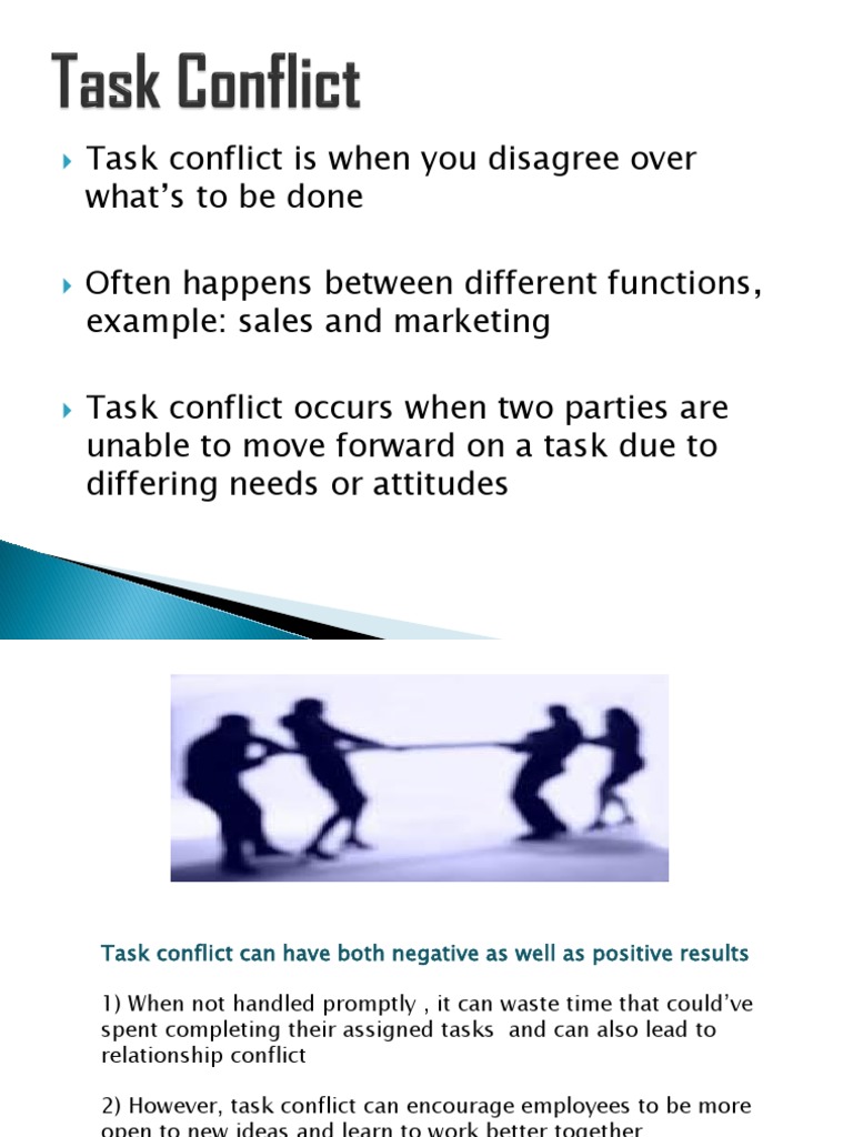 Navigating Task Conflict: Understanding Its Causes and Effects While ...