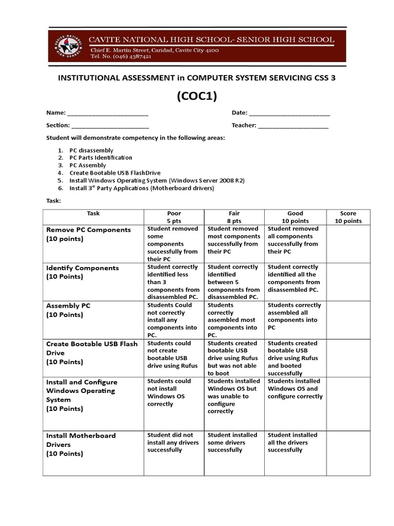 Final Performance Task in CSS 3 Coc2 | PDF