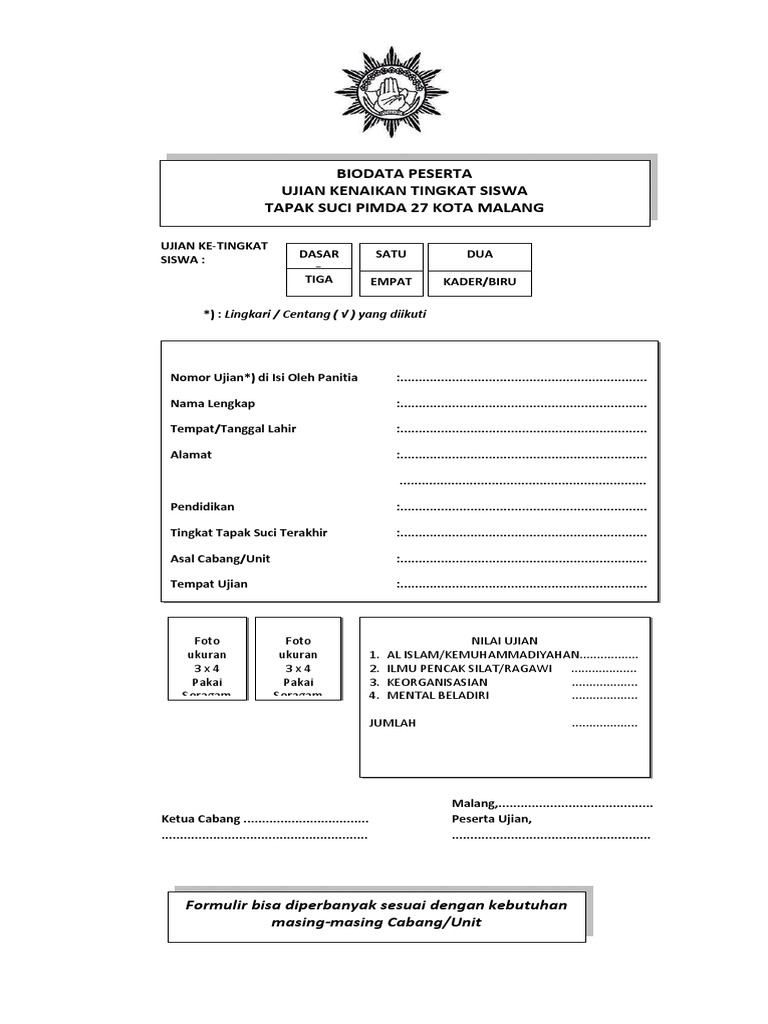 Formulir Ukt PDF-1 PDF | PDF