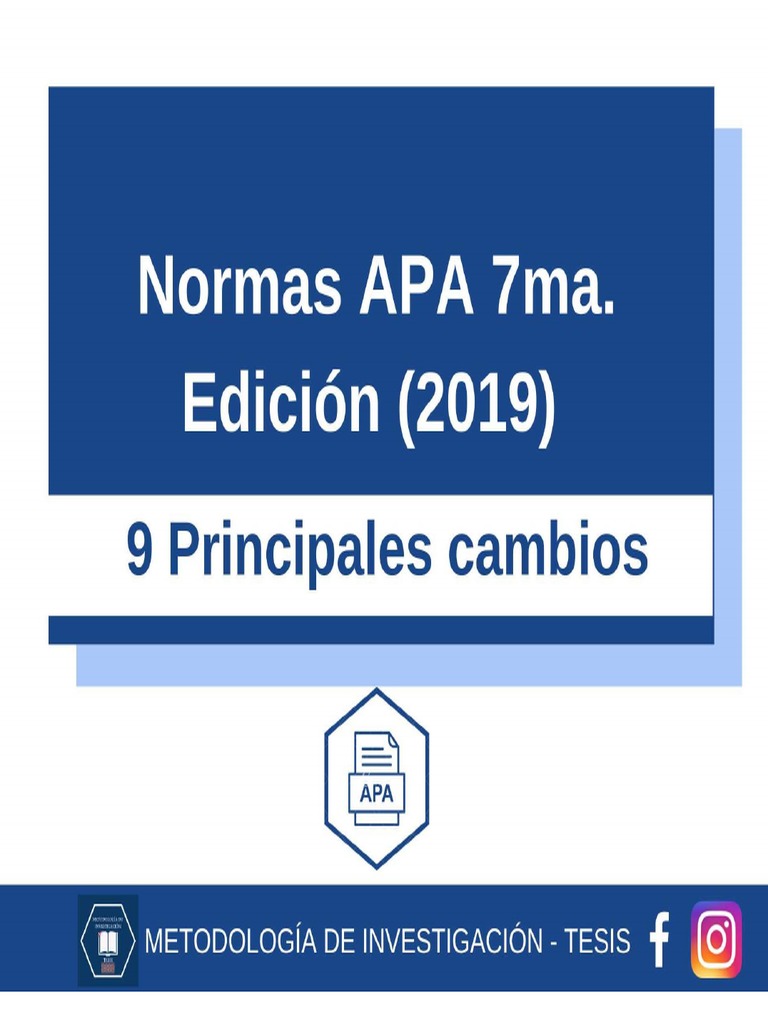 Normas Apa 7ma Edicion | PDF