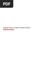 Wiley - Callister's Materials Science and Engineering, 10th Edition ...