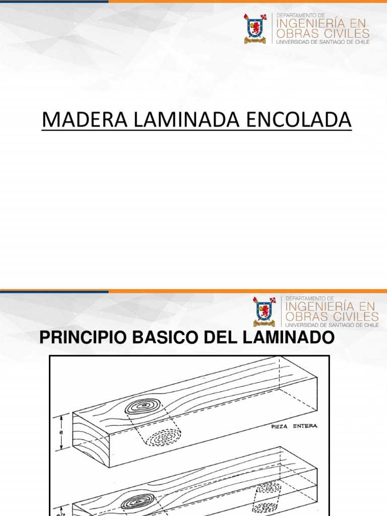 Madera Laminada Encolada: Proceso y Usos | PDF