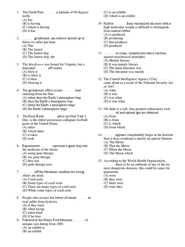 Coral Reefs and Grammar Exercises | PDF