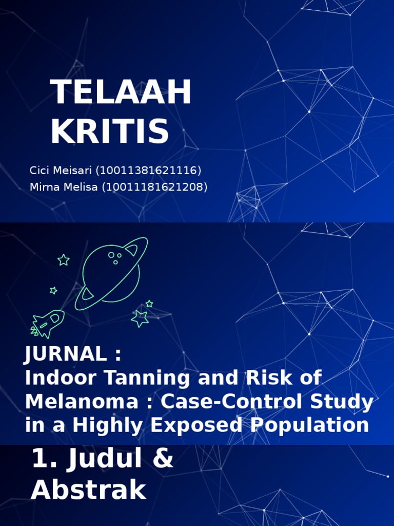 Telaah Kritis Jurnal | PDF