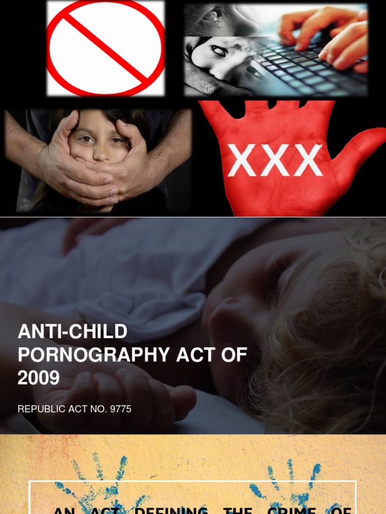 Anti Child Pornography Act - grp2 | PDF