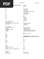 SB Answer Key - Speak Out PreIntermediate | PDF