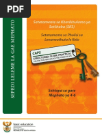 Sepedi Lesson Plans for Grades 4-6 | PDF