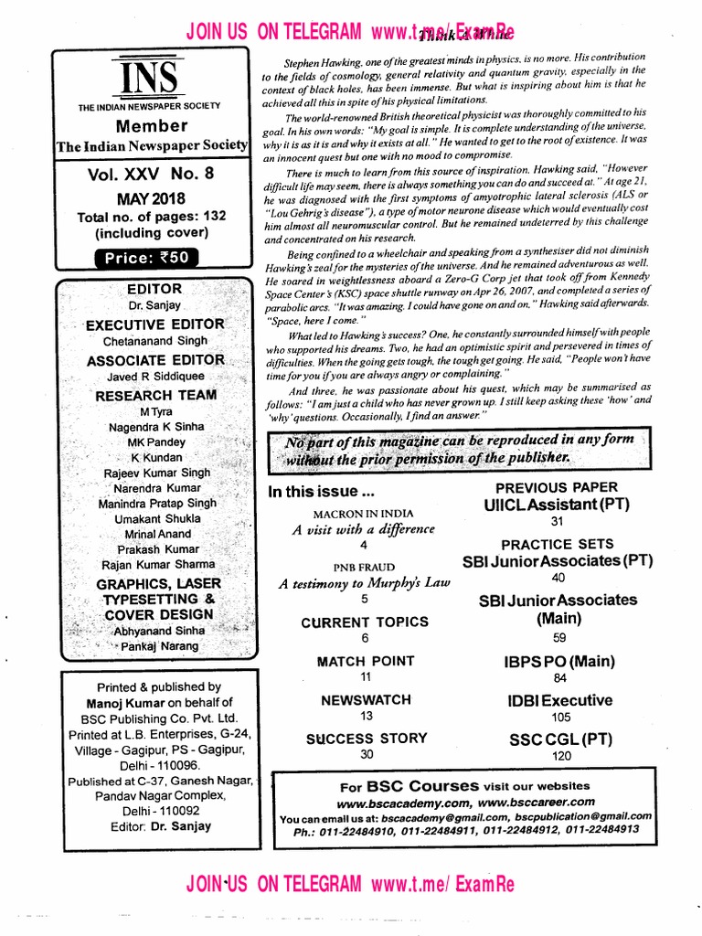 BSC Magazine Jan 2019 PDF | PDF | Technology & Engineering