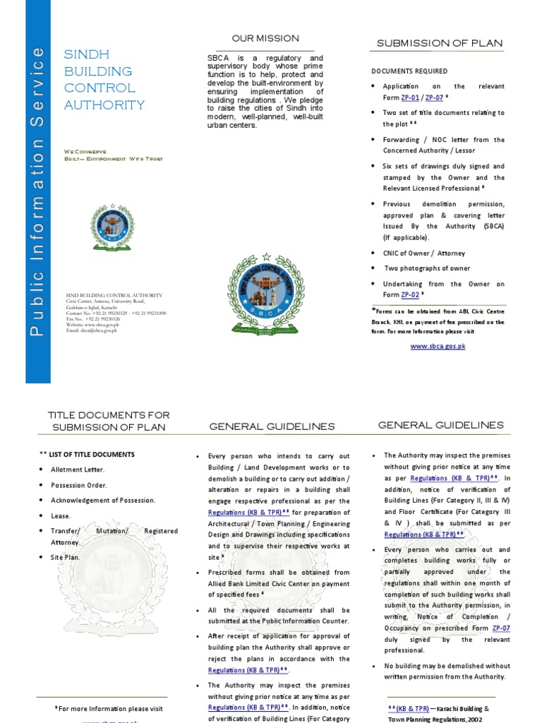 Sbca Brochure 1 | PDF