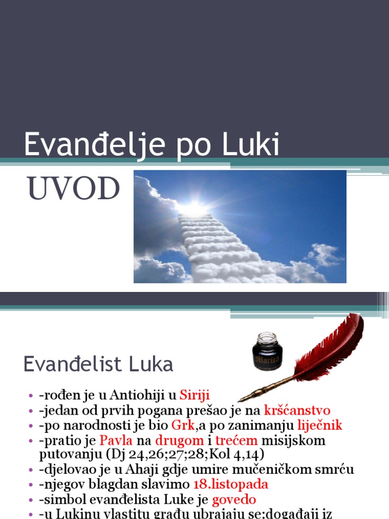 Evanđelje Po Luki | PDF