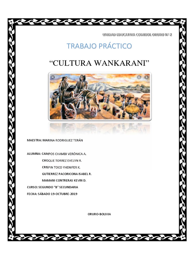 Cultura Wankarani | PDF | Ciencias sociales | Clásicos
