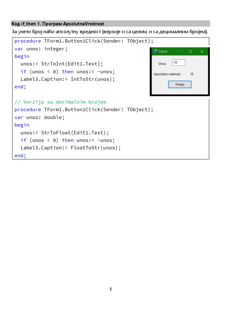 Programiranje Zadaci II | PDF