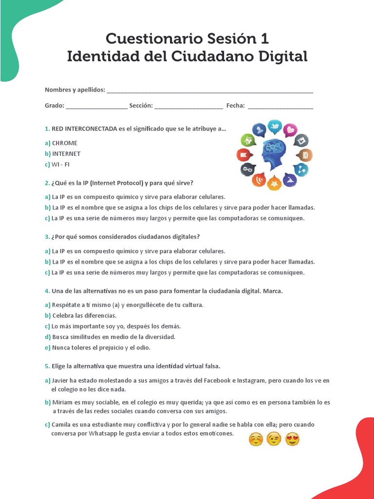 Identidad Del Ciudadano Digital PDF | PDF