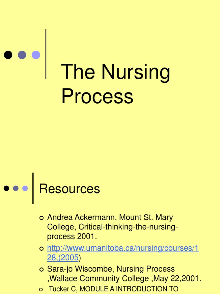 Nursing Process | PDF