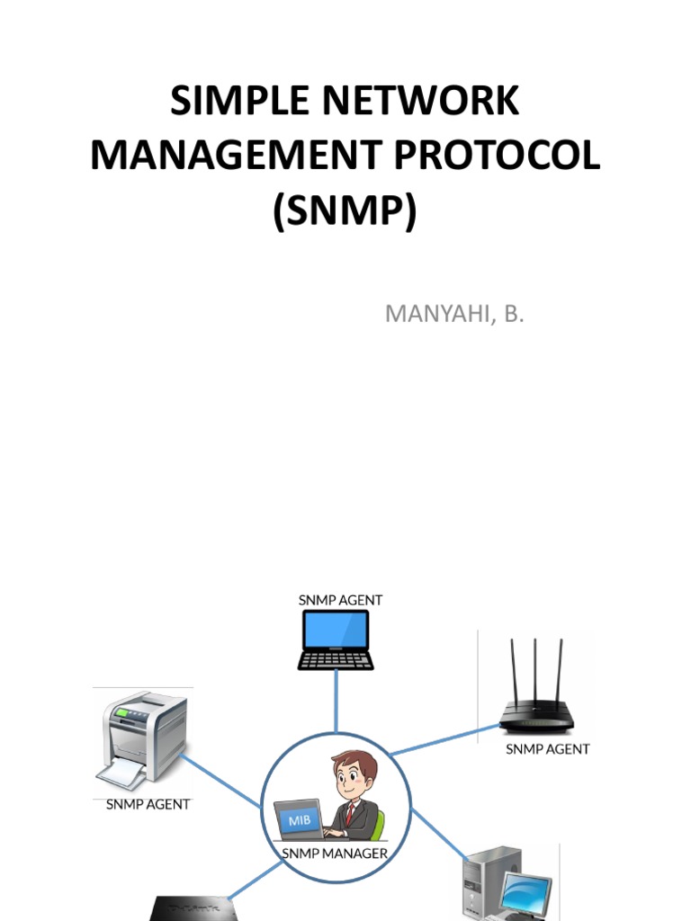 Simple Network Management Protocol (SNMP) | PDF | Computer Network | Internet Standards