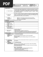 Detailed Lesson Plan in Types of Speeches | PDF | Lesson Plan | Literacy