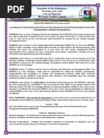 Barangay Resolution On BDRRMC | PDF | Emergency Management | Disaster ...