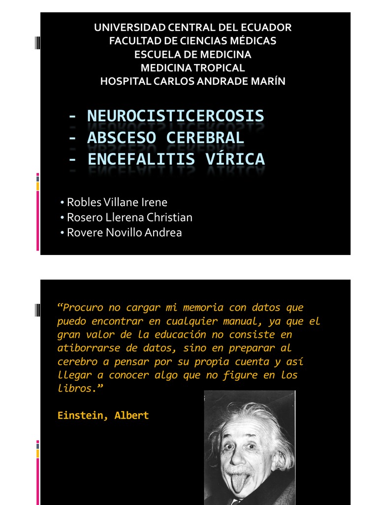 Neurocisticercosis | PDF | Rabia | Inflamación