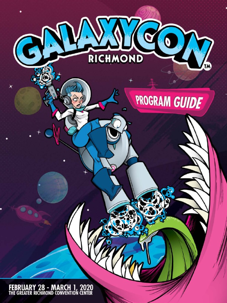 GalaxyCon Richmond Program Guide Feb 28 - Mar 1, 2020 | Cosplay | Free ...