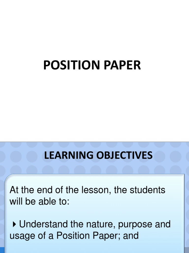 22 Lecture Position Paper | PDF | Fallacy | Argument