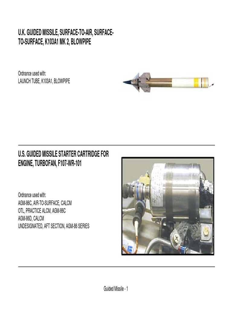 Guide to Guided Missiles | PDF | Missile | Explosive Weapons