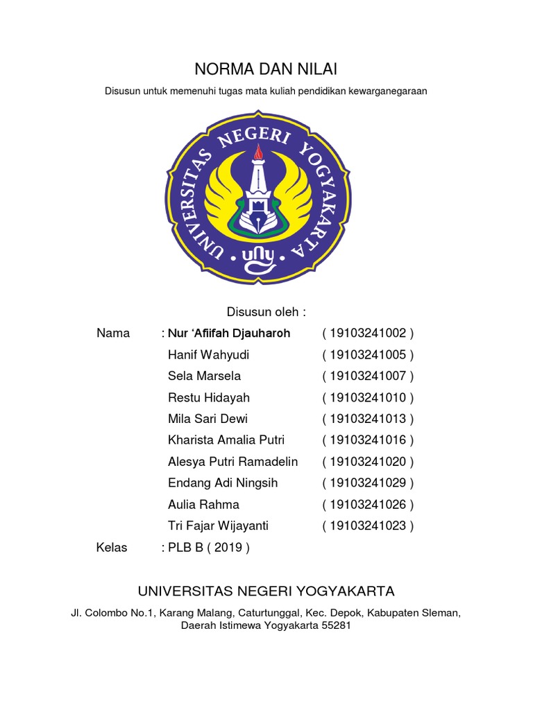 Pengertian dan Contoh Norma Agama | PDF | Karier & Perkembangan