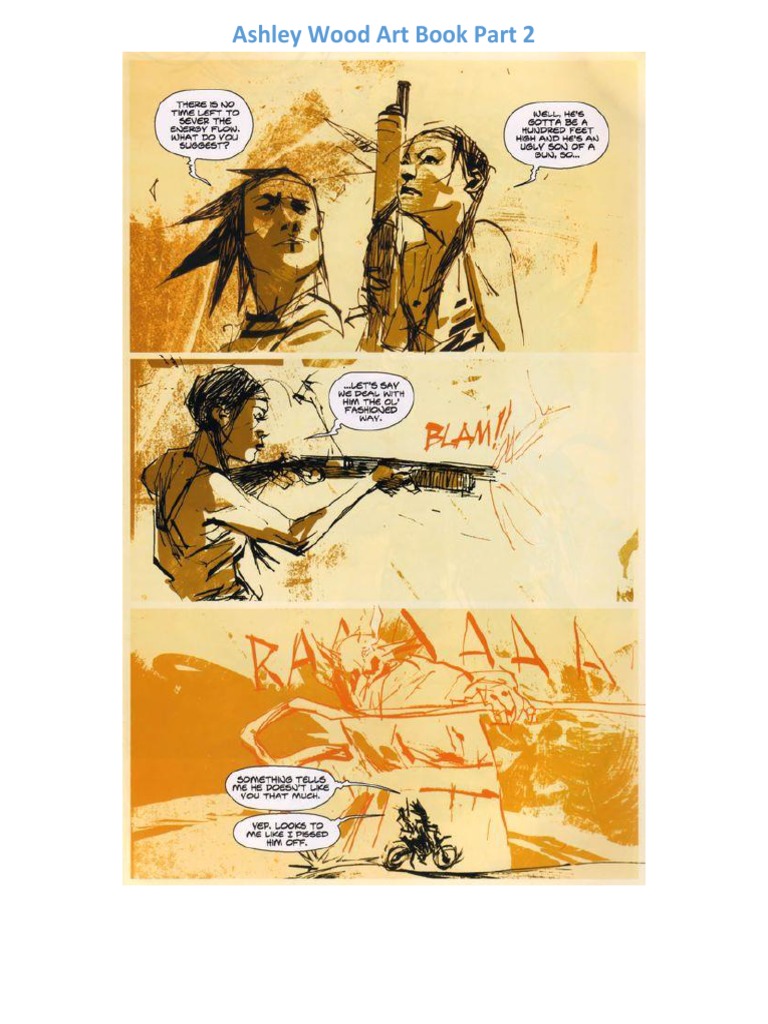 Ashley Wood Art Book Part 2 | PDF