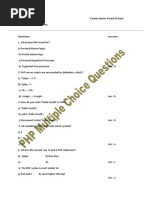 PHP Questions and Answers | PDF | Php | Regular Expression