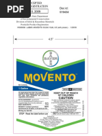 AXIAL Product Label | PDF | Herbicide | Weed