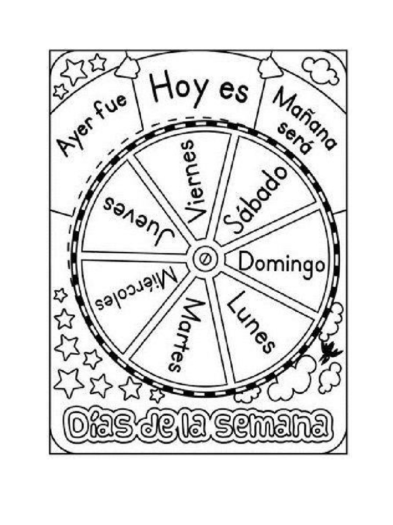 Dias de La Semana Ruleta | PDF