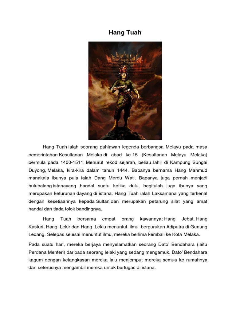 Hang Tuah | PDF