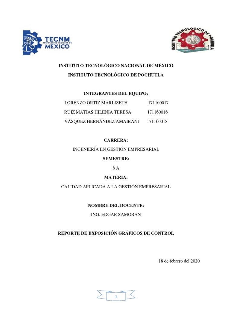 Reporte de Calidad | PDF | Desviación Estándar | Estadísticas