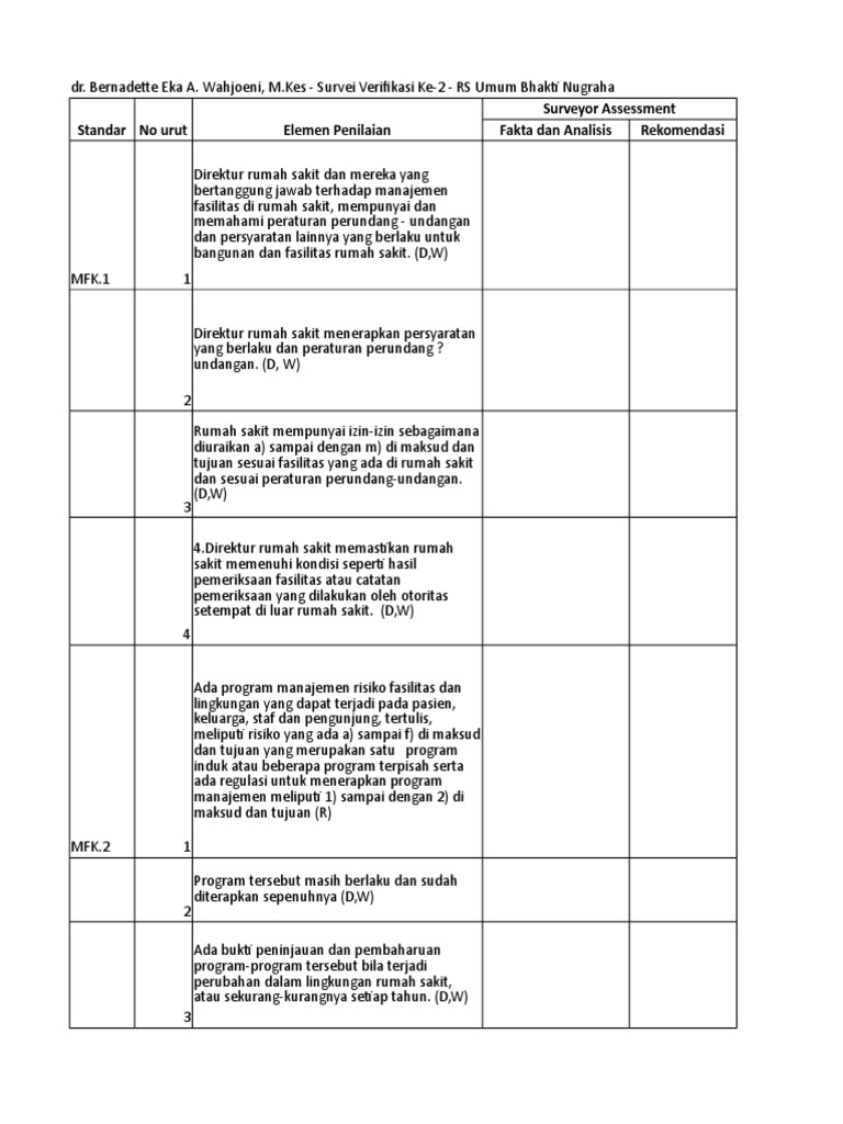 Metode Perbaikan MFK | PDF