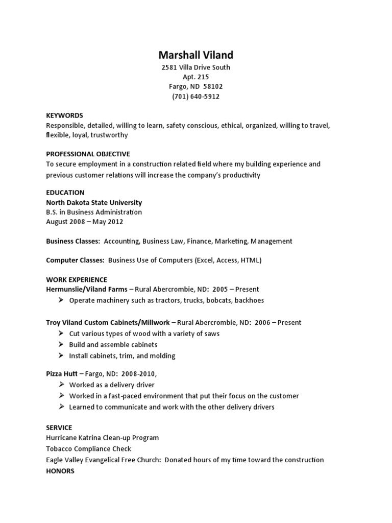 Scannable Resume | PDF