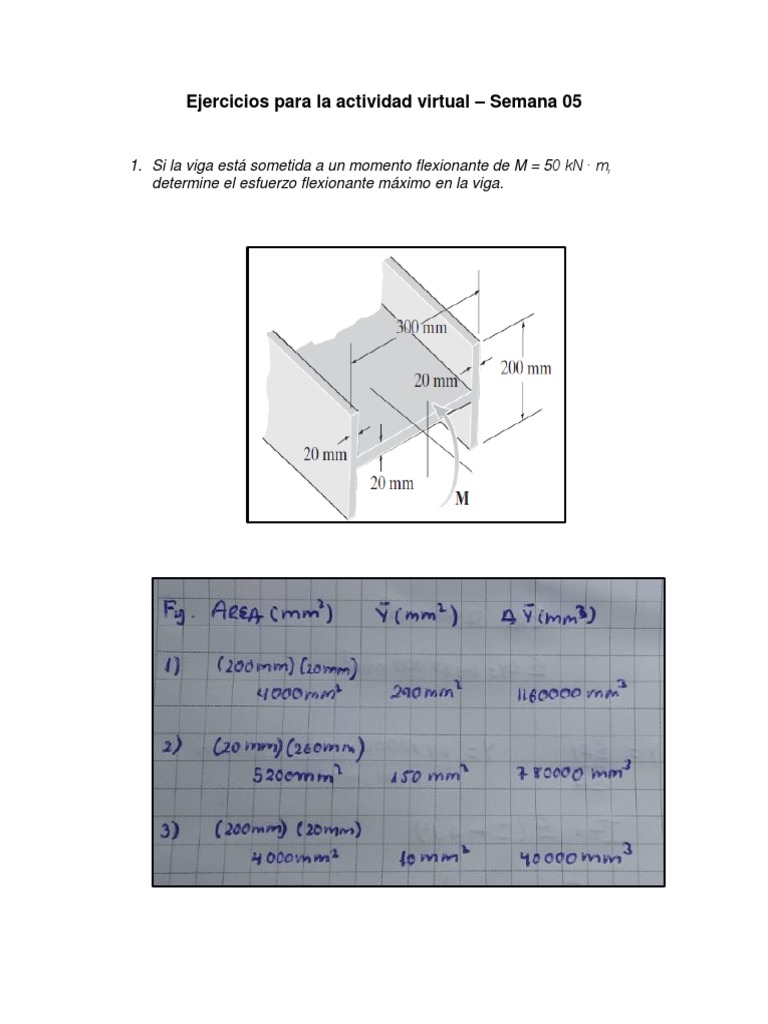 U5 - S5 - Ejercicios para Actividad Virtual | PDF
