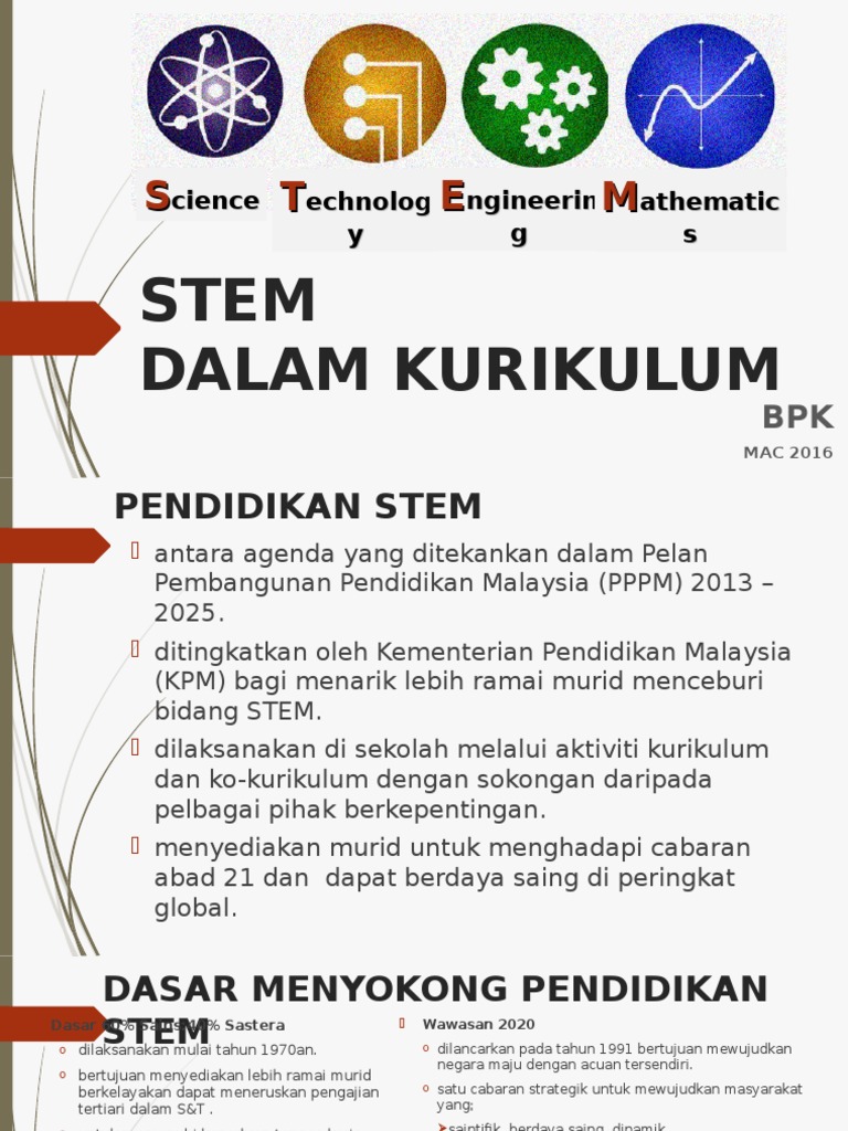 006 BPK Panduan Pelaksanaan STEM Dalam P&P | PDF