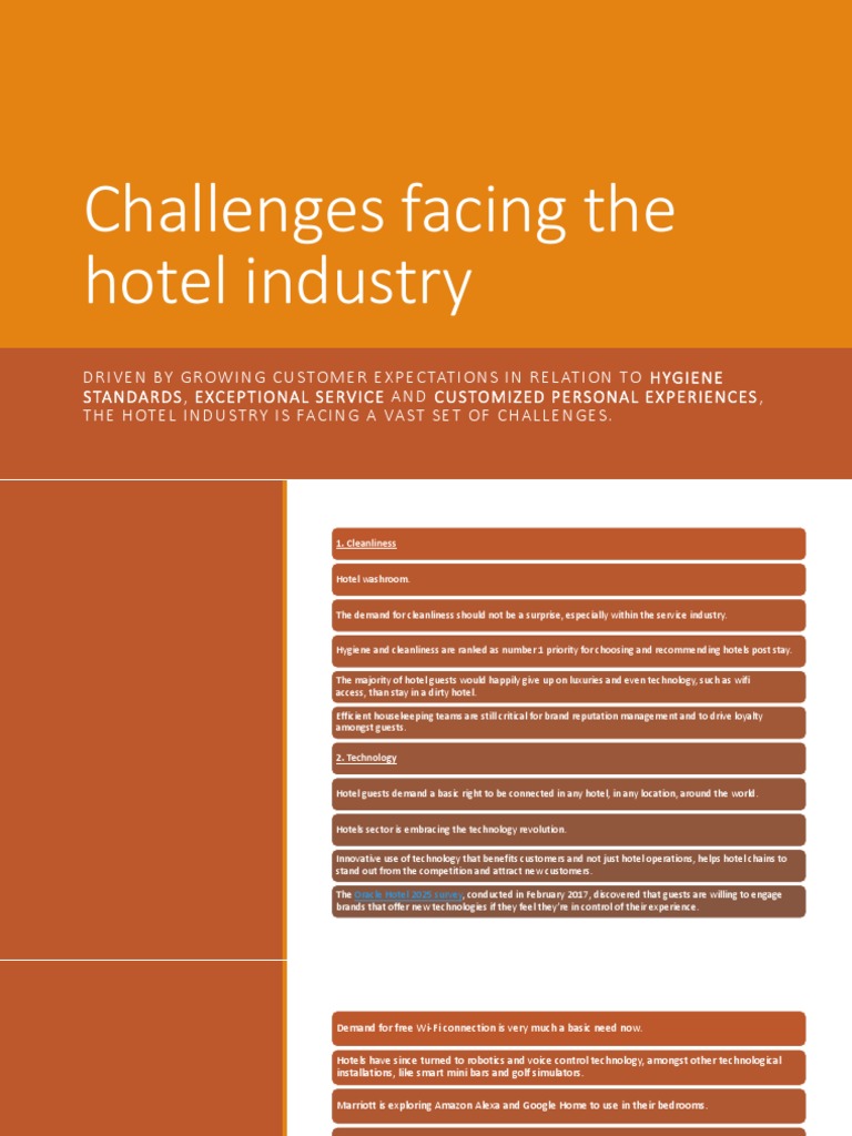 Hotel Industry PPT Group 3 | PDF | Cruise Ship | Lighting