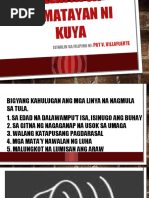 Mga Halimbawang Elehiya | PDF