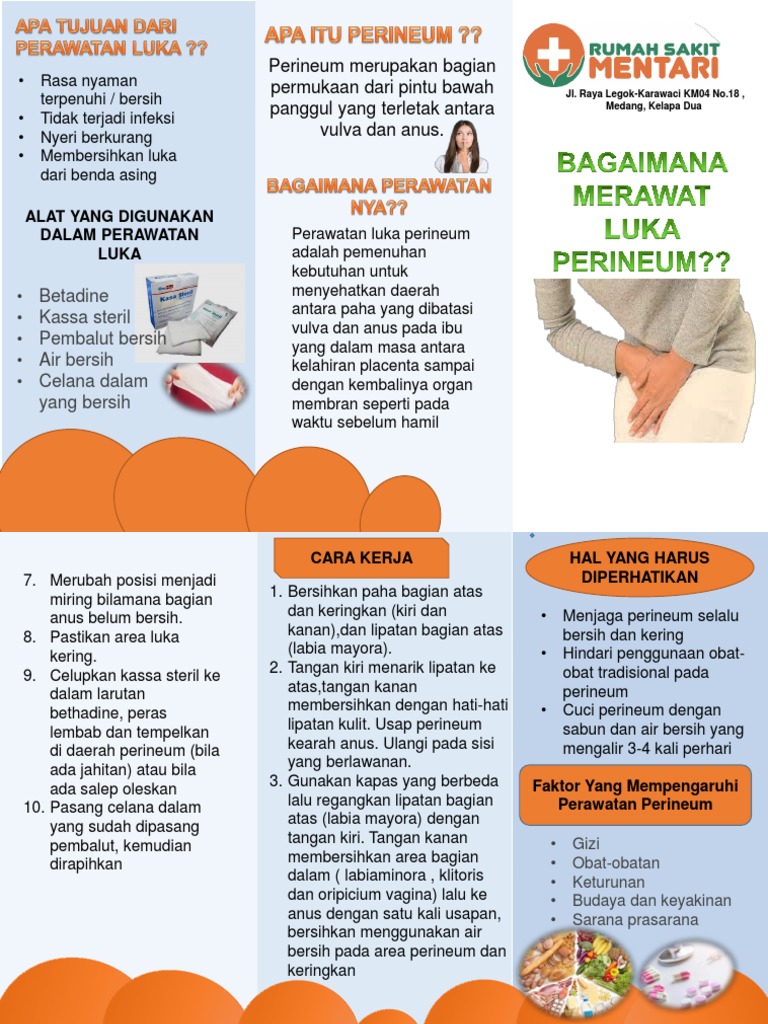 Leaflet Luka Perineum | PDF