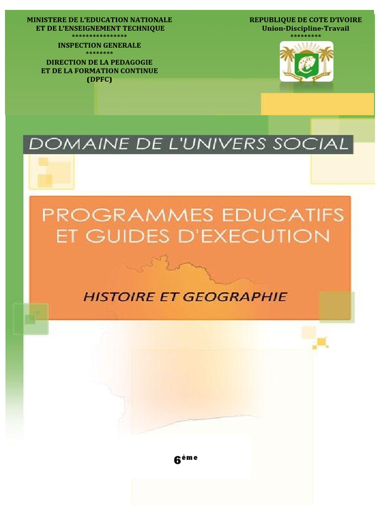 HISTGEO 6eme | PDF