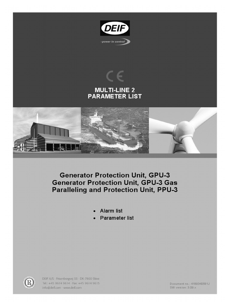 GPU-3 Parameter and Alarm Overview | PDF | Technology & Engineering