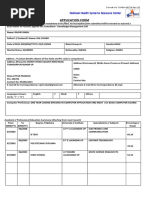 Candidate Information Form - CIF - Blank | PDF