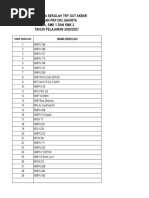 Contoh Absen Magang | PDF