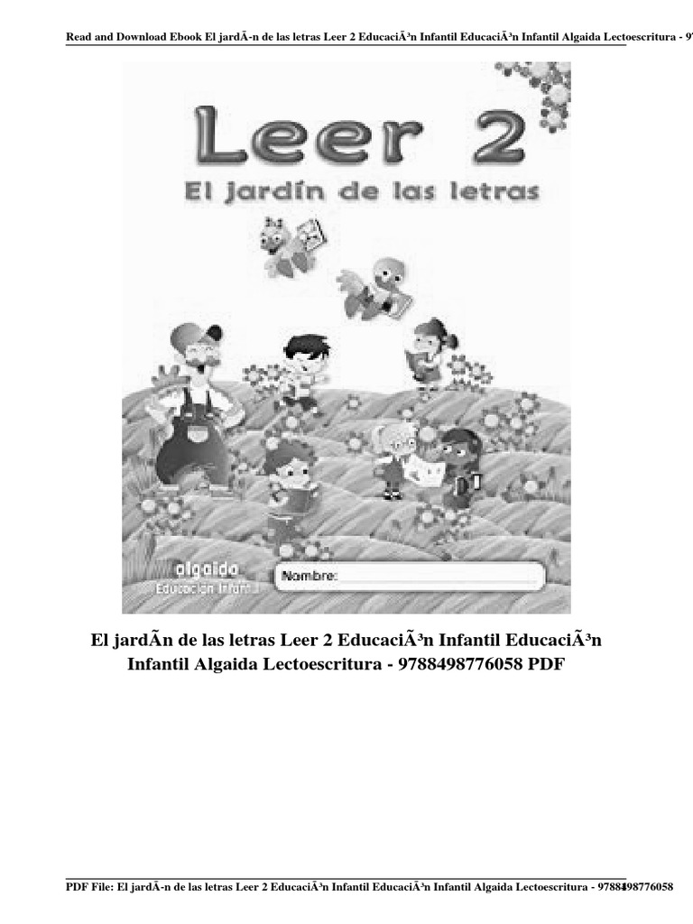 El Jardin de Las Letras L | PDF