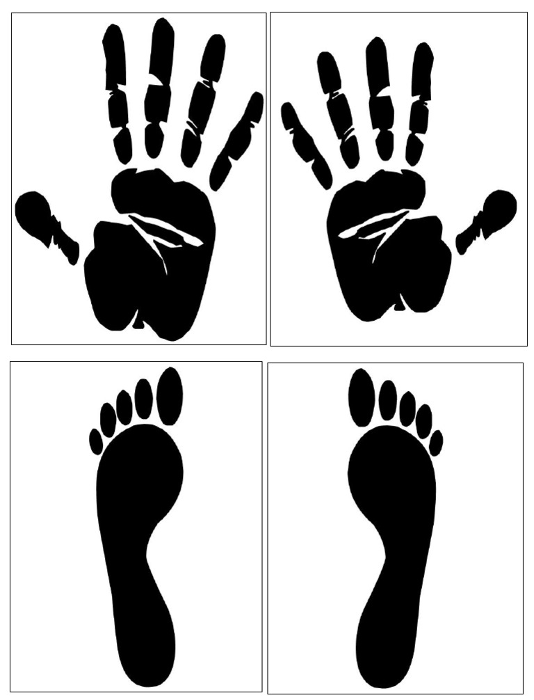 Hand and Foot Print Game | PDF