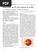Myopia, Hyperopia, Astigmatism and Presbyopia Worksheet | PDF
