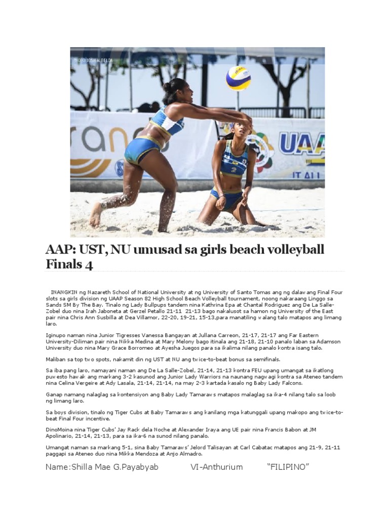 Balitang Sport | PDF