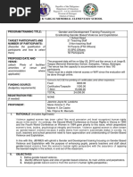 Composition of School GAD Focal Point System GFPS Template | PDF