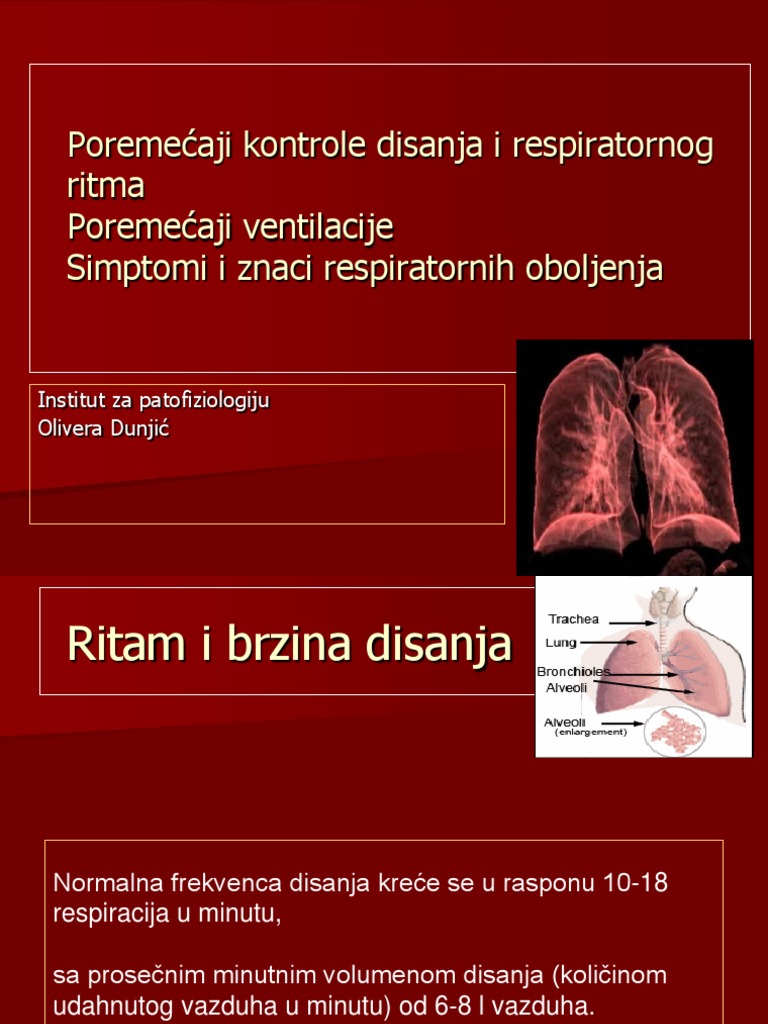 Porem Kontrole Disanja I Res. Ritma PDF | PDF