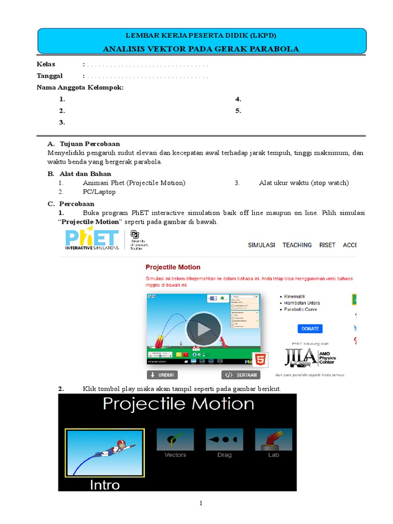 ANALYZING PROJECTILE MOTION | PDF